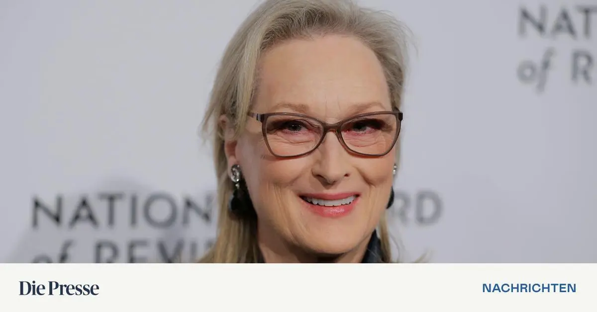 Meryl Streep will eigenen Namen als Marke schützen lassen – DiePresse.com