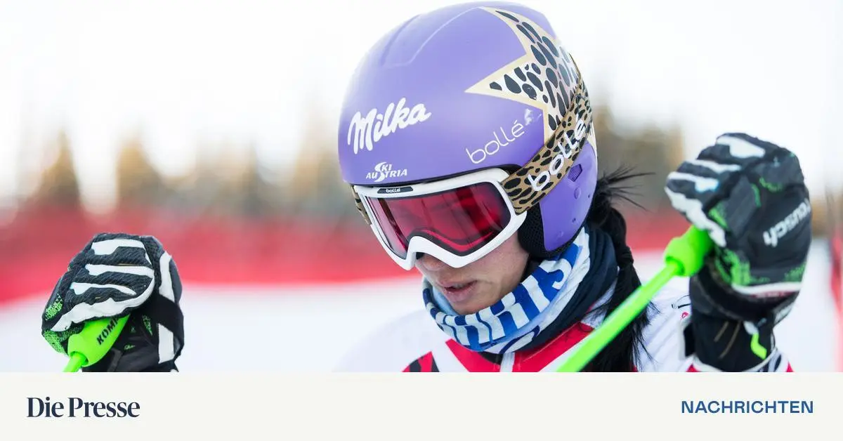 Ski alpin: Anna Veith erleidet Kreuzbandriss – DiePresse.com