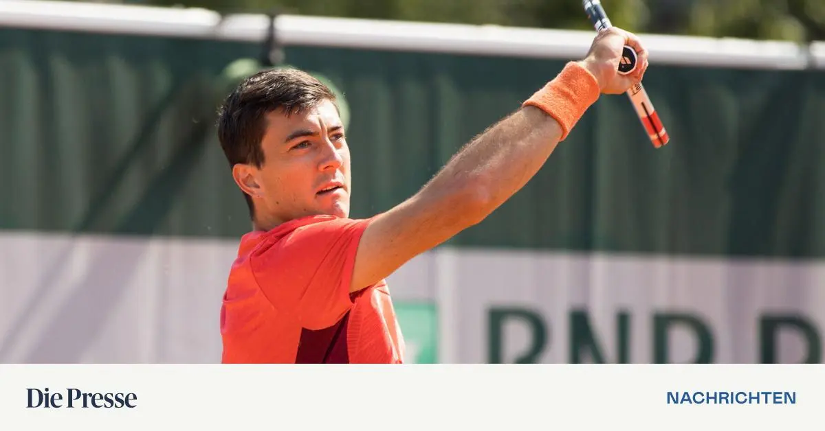 Sebastian Ofner steht erstmals in zweiter French-Open-Runde – DiePresse.com