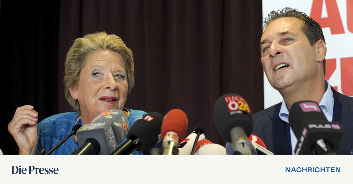 Das Outing der Ursula Stenzel – DiePresse.com