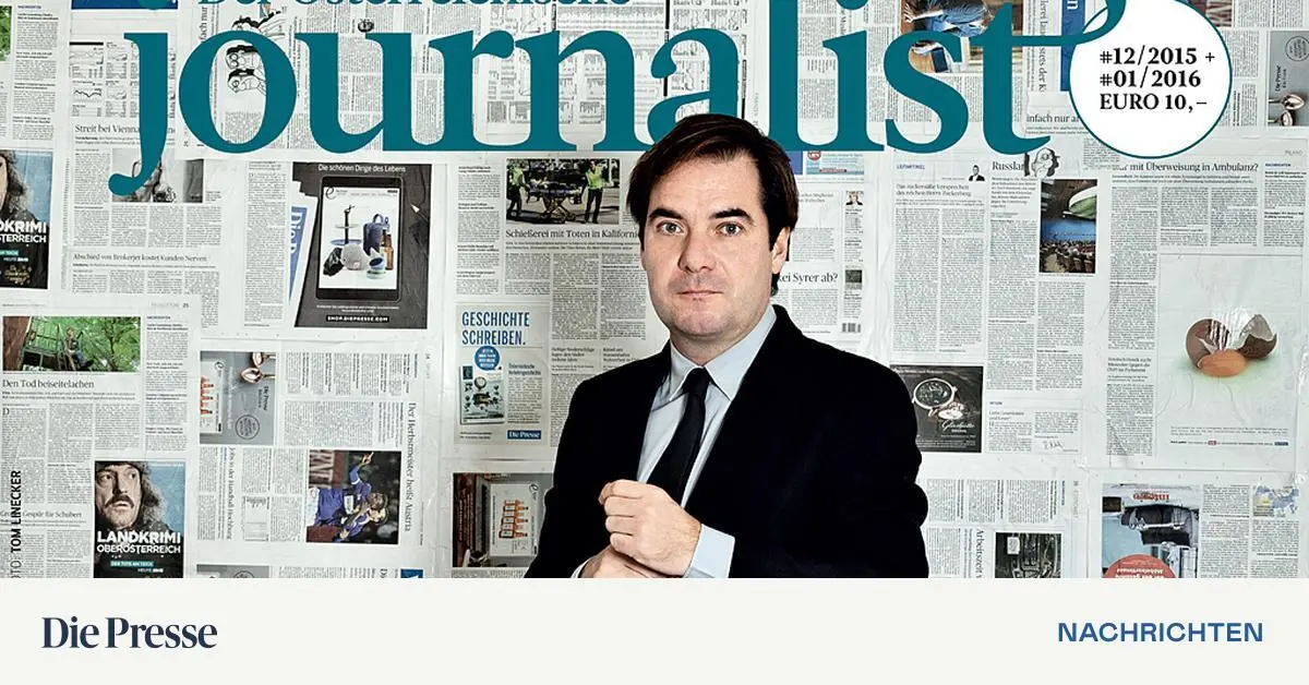 Rainer Nowak ist „Journalist des Jahres“ – DiePresse.com