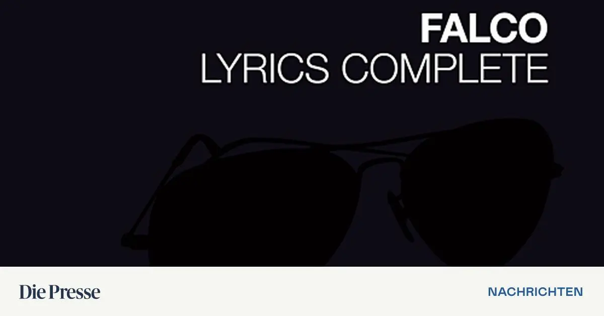 Falco-Texte gehören zu "Schönsten Büchern Österreichs" – DiePresse.com