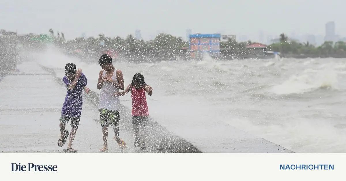Taifun „Doksuri“ zieht nach China: Sieben Tote auf den Philippinen ...