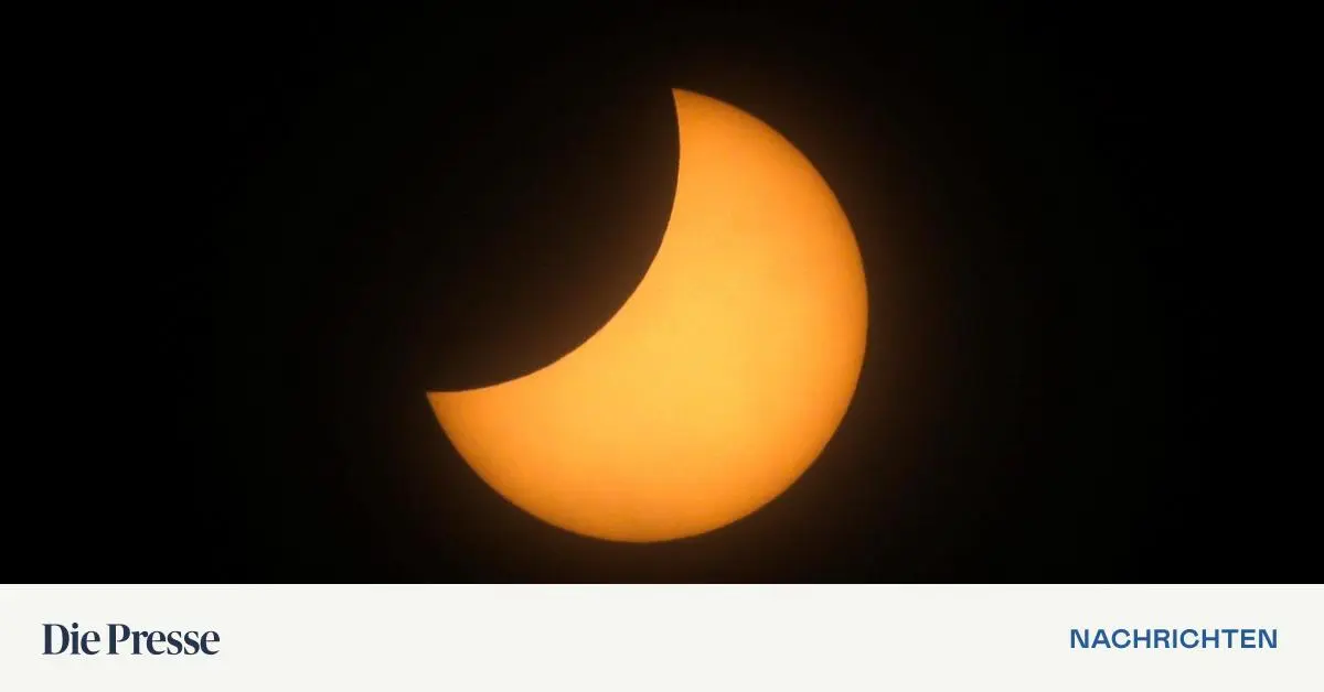 Partielle Sonnenfinsternis in Österreich zu sehen – DiePresse.com