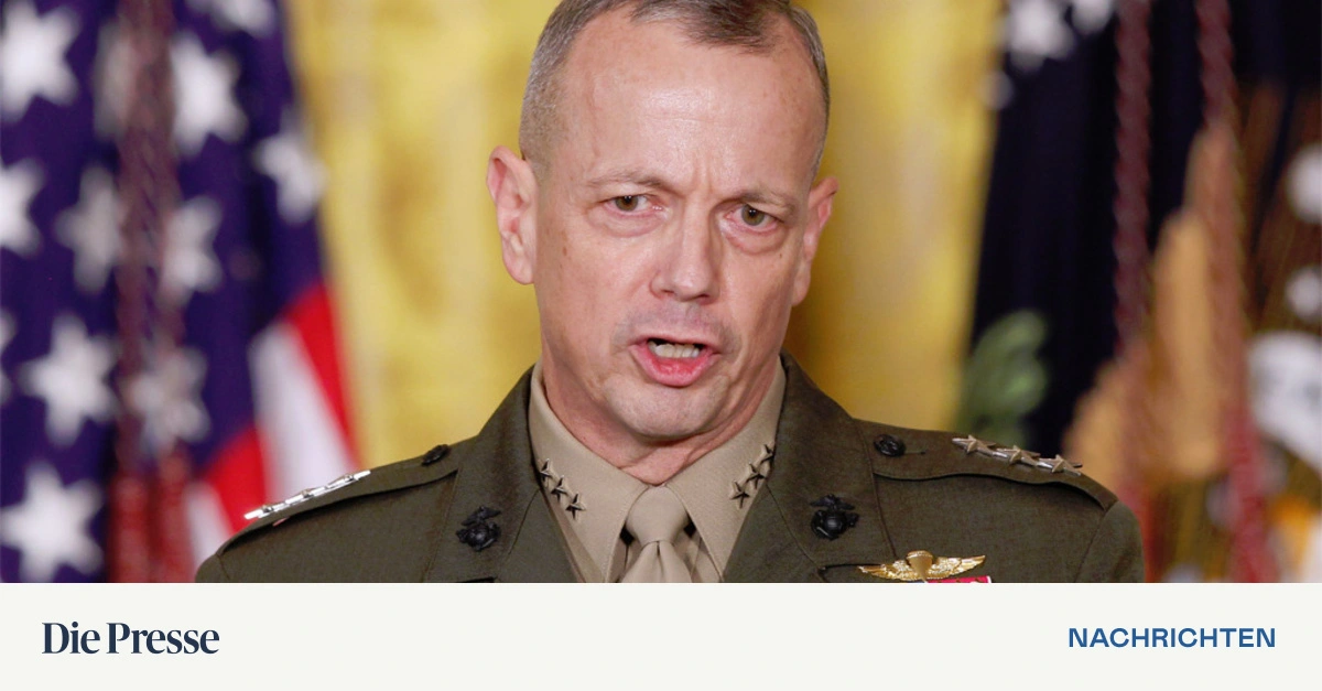 E-Mail-Affäre: US-General Allen völlig entlastet – DiePresse.com