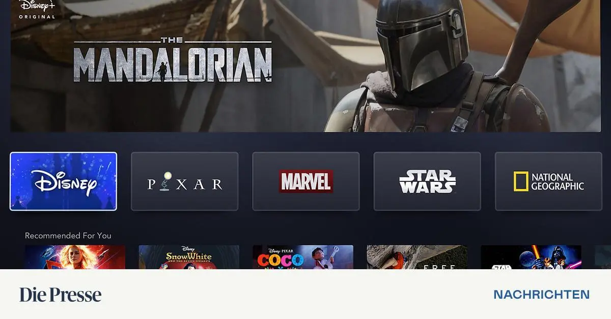 Disney-Streamingdienst startet im November – DiePresse.com