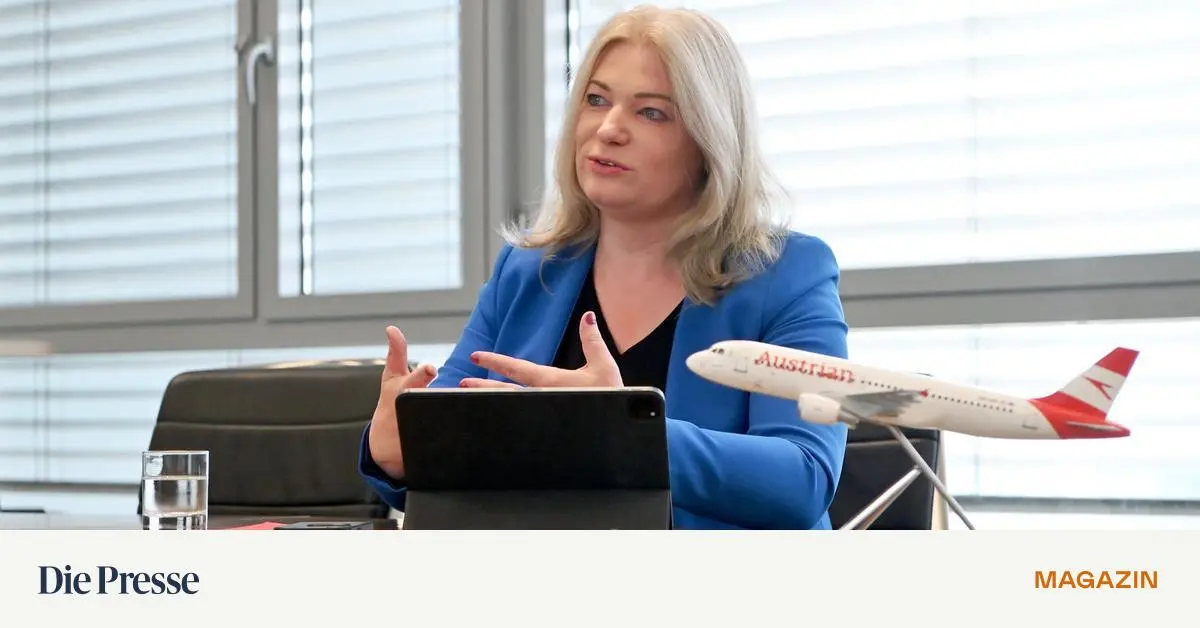 AUA-Chefin Annette Mann: „Höhe des Verlusts hängt vom Kerosinpreis ab ...