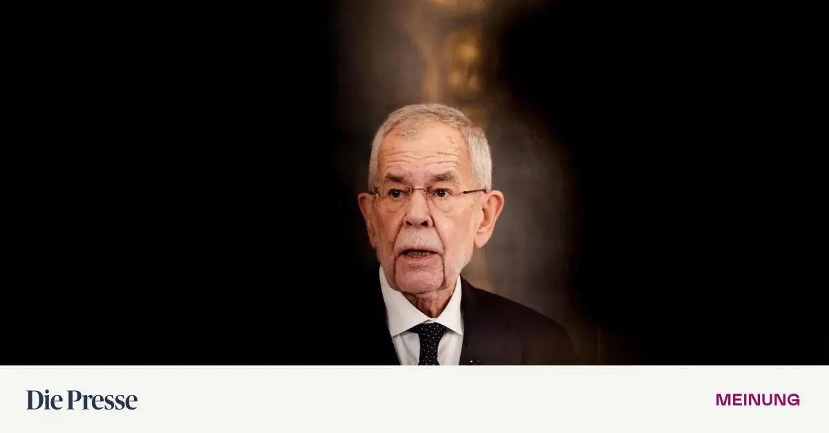 Es ist wieder Zeit für einen Übergangskanzler: Wen Van der Bellen ...