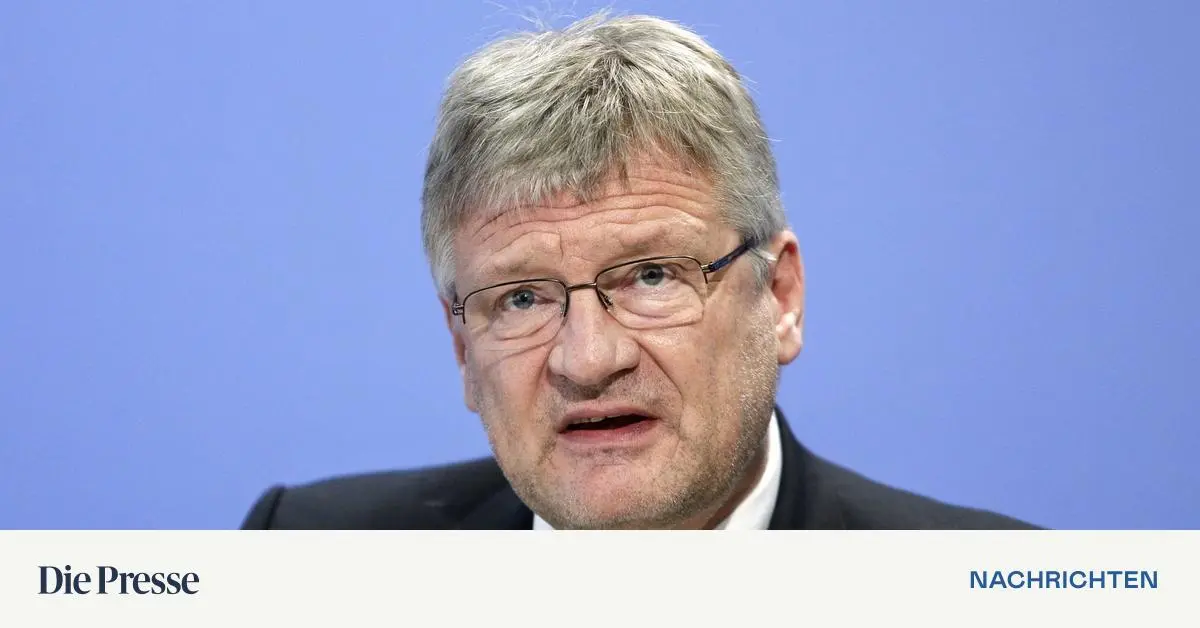 AfD-Vorsitzender Meuthen verlässt Partei – DiePresse.com