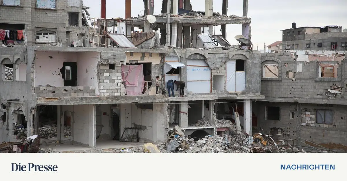 Araber wollen Trumps Gaza-Ideen mit eigenem Plan verhindern – DiePresse.com