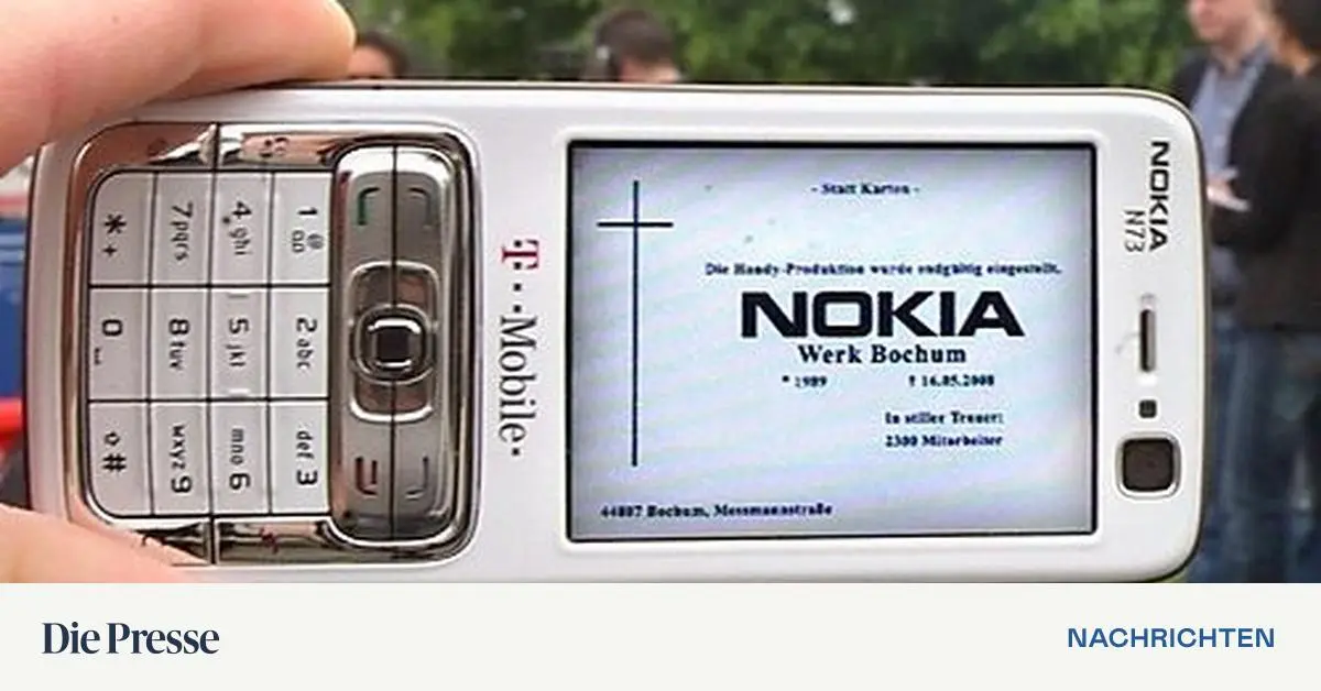 Zeit zu gehen: Letzter Nokia-Arbeitstag in Bochum – DiePresse.com