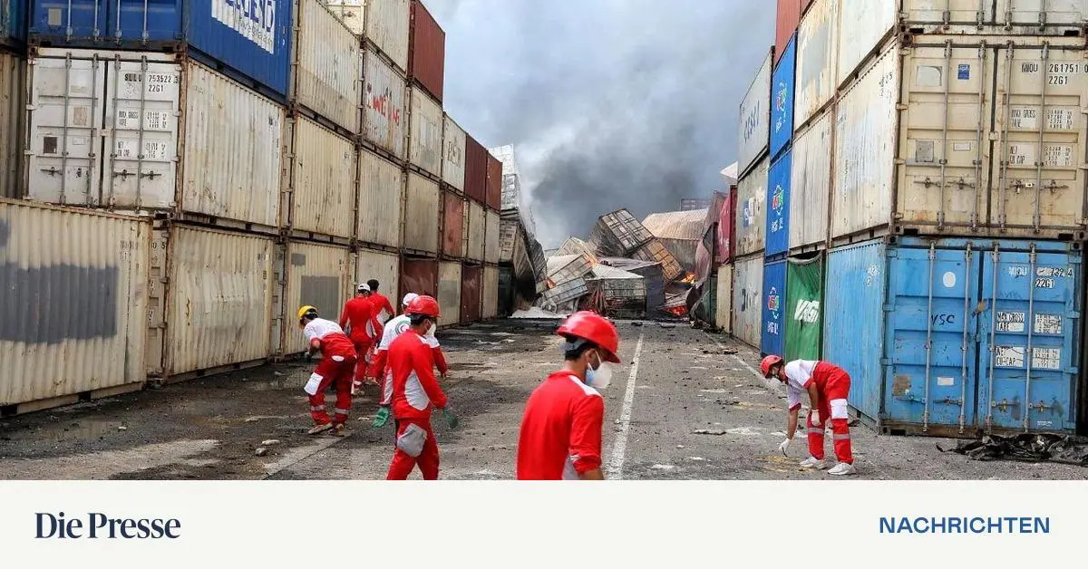 Wieder tödliche Explosion in einer iranischen Fabrik – DiePresse.com