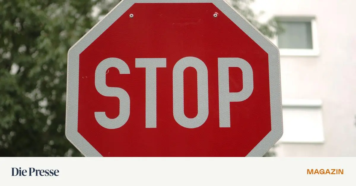 Stopptafel ignoriert und trotzdem nicht schuld am Unfall – DiePresse.com
