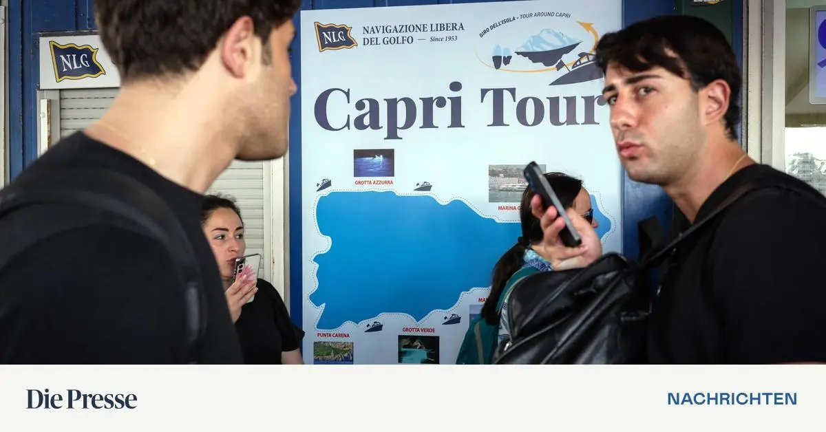 Auf Capri reicht die Wasserversorgung nicht für Touristen – DiePresse.com