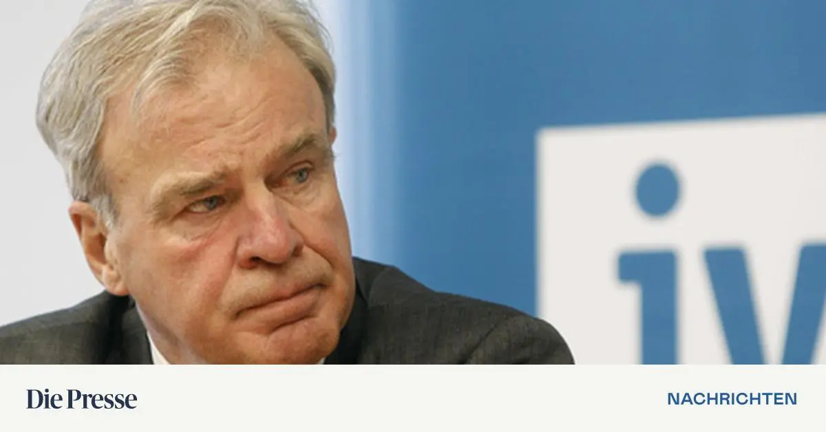 Sorger: „Was etwas wert sein soll, muss auch etwas kosten“ – DiePresse.com