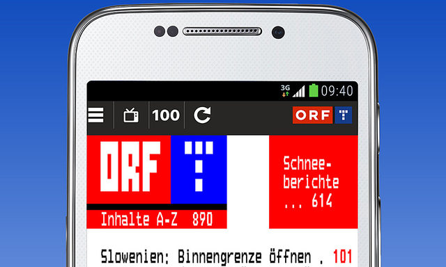 "Teletext" gibt es nun auch als Smartphone-App | DiePresse.com