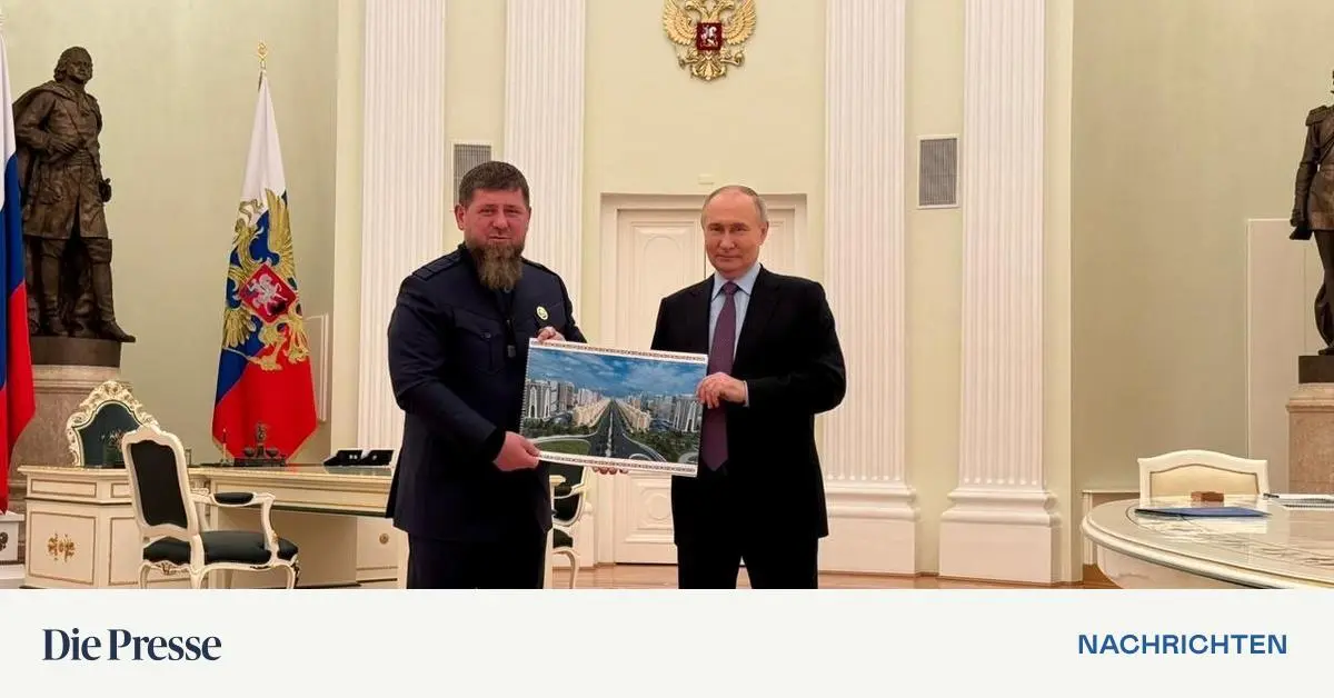 Kadyrow besucht Putin: Zehntausende tschetschenische Kämpfer für ...
