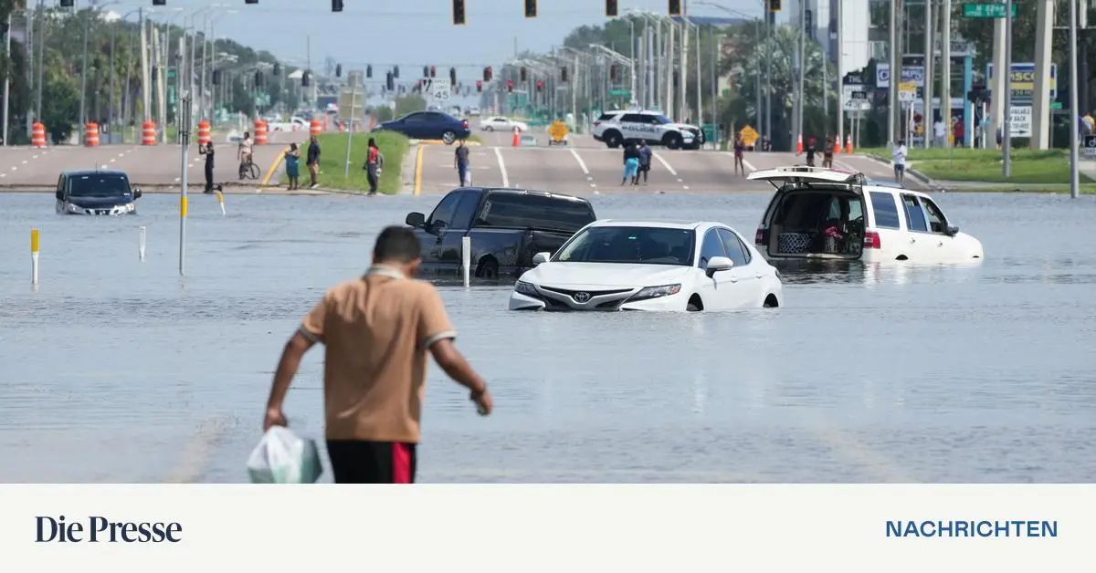 Hurrikan „Milton“ fordert mindestens zehn Todesopfer – DiePresse.com