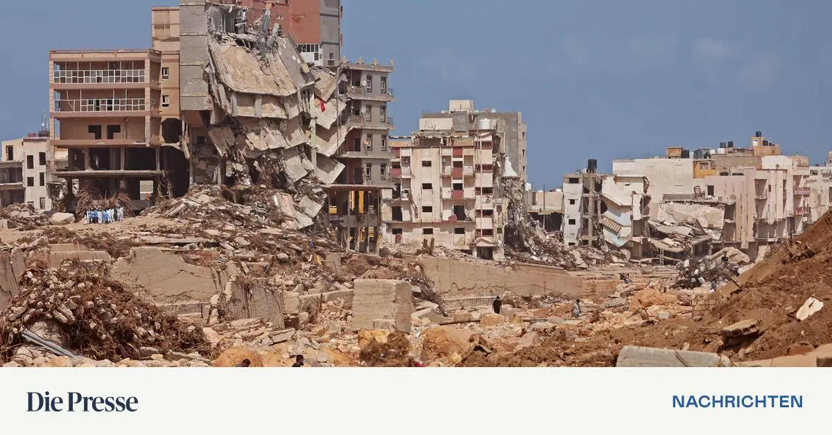 UNO warnt vor prekärer Lage an zwei weiteren Dämmen in Libyen ...