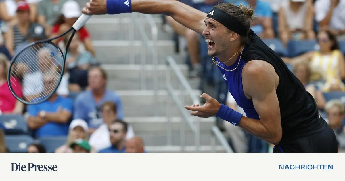 Tennis: Zverev zieht in dritte US-Open-Runde ein – DiePresse.com