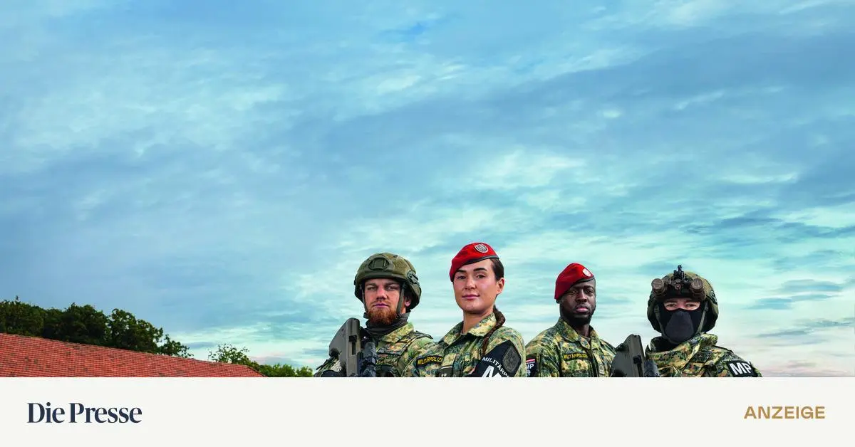 Militärpolizei: Sicherheit mit Haltung – DiePresse.com