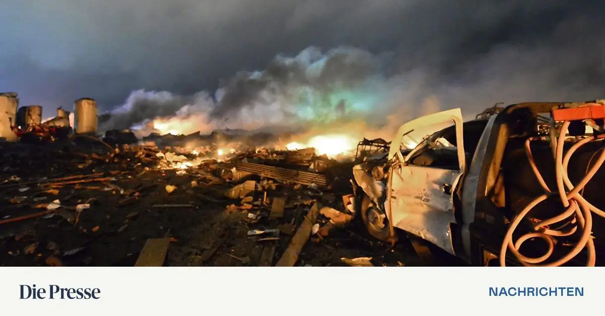 Ganzer Ortsteil zerstört – DiePresse.com
