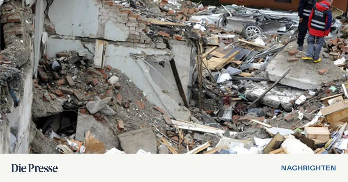 Gasunfall: Explosion nach Kurzschluss – DiePresse.com