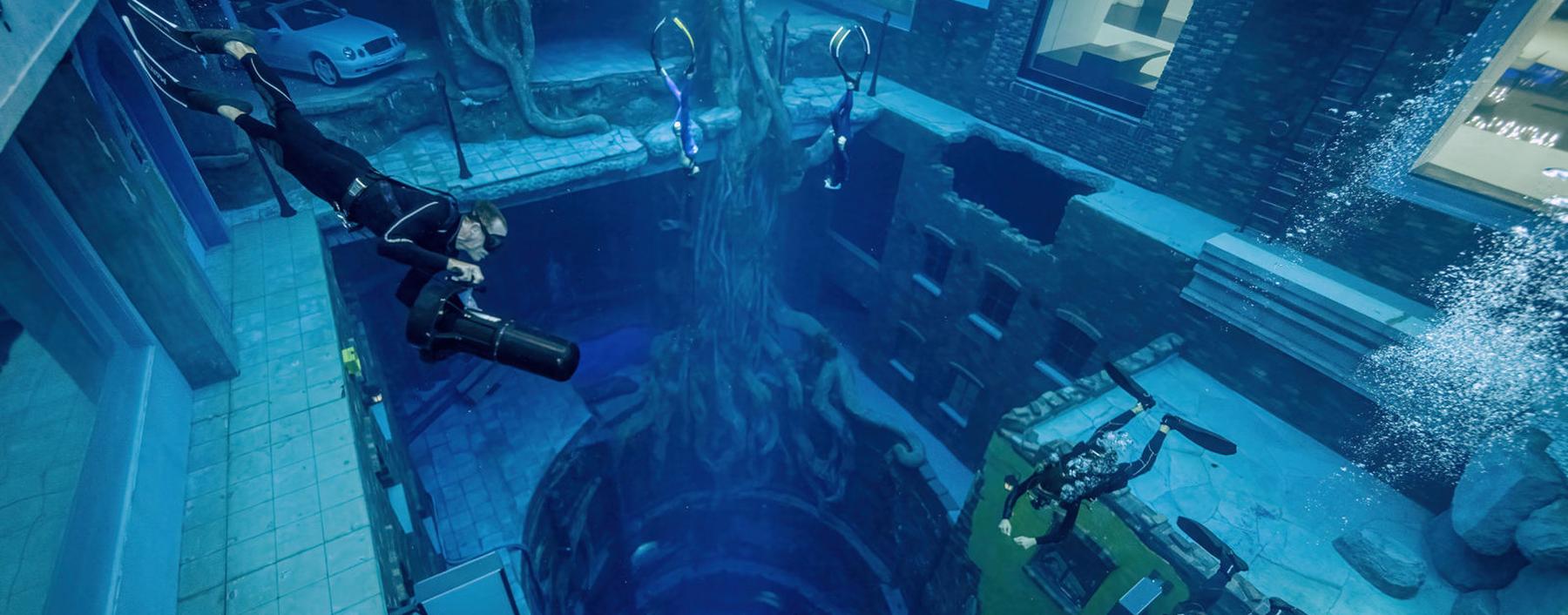 Deep Dive: Tiefster Pool der Welt eröffnet in Dubai – DiePresse.com