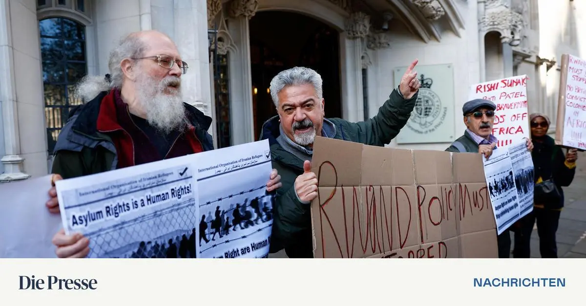 Britische Regierung will nach Urteil neuen Abschiebe-Vertrag mit Ruanda ...
