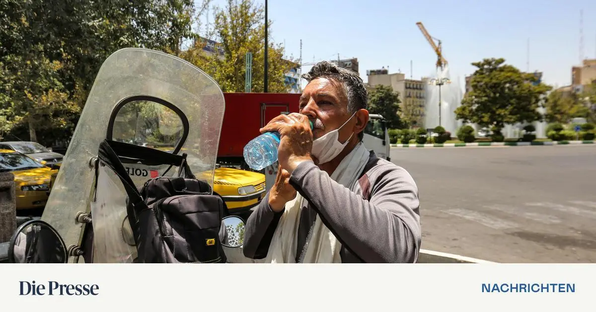 Temperaturen bis zu 50 Grad: Iran gibt zwei Tage hitzefrei – DiePresse.com
