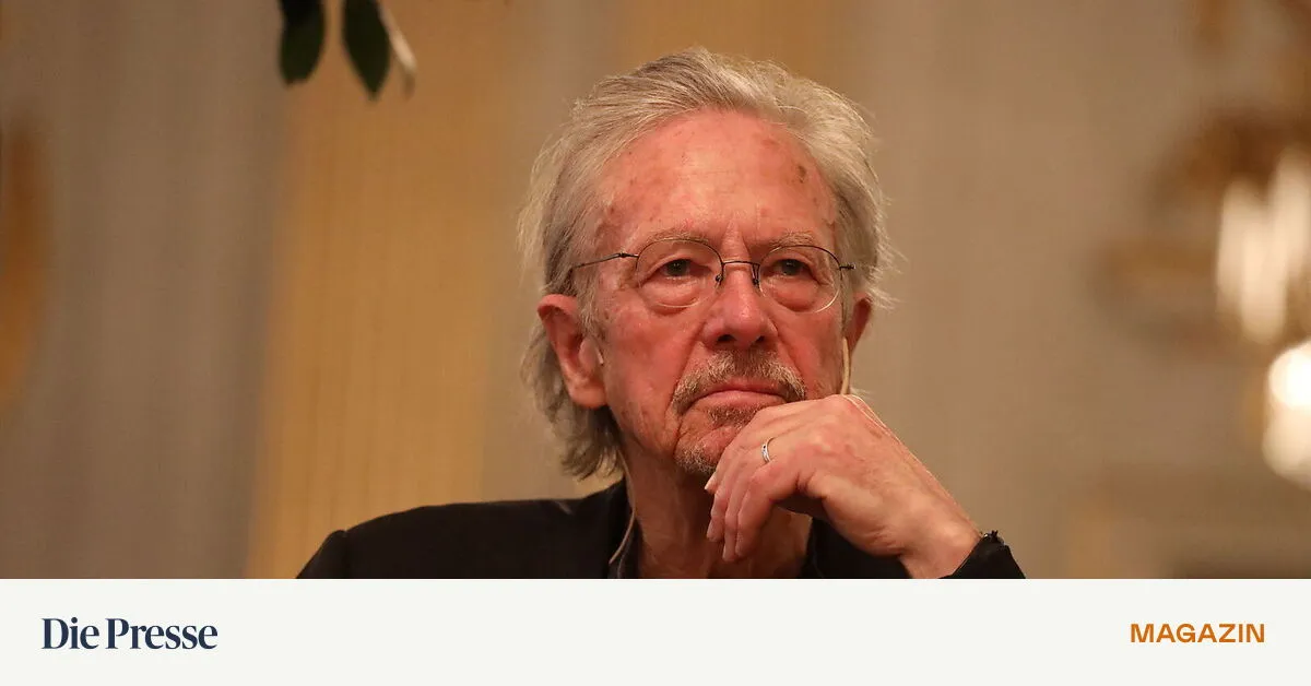 Der neue Handke: ärgerlich – und große Kunst – DiePresse.com