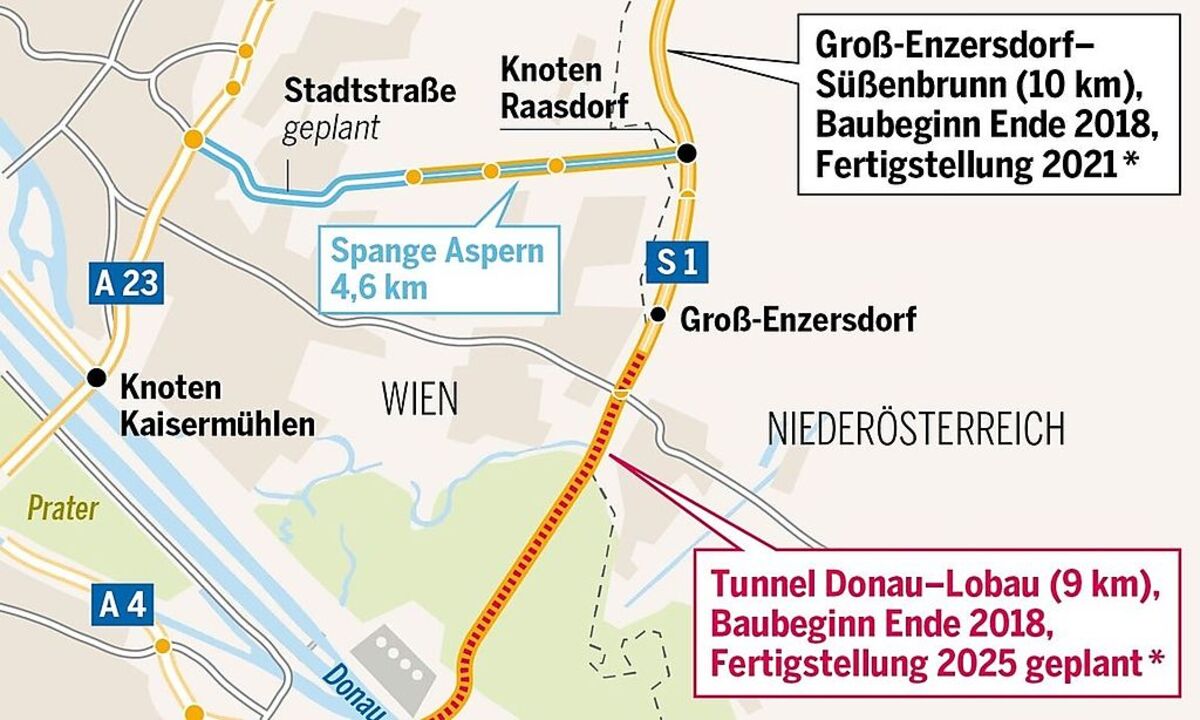 Lobautunnel: Asfinag will fix bauen | DiePresse.com