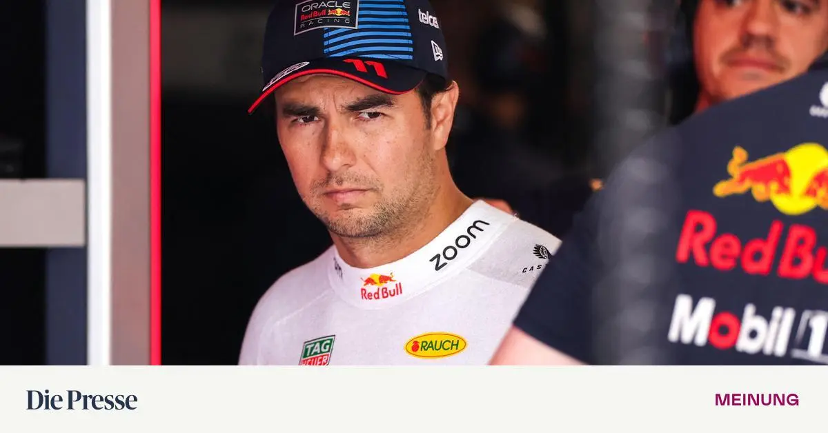 Zum Glück hat Sergio Pérez seinen neuen Vertrag schon unterschrieben ...