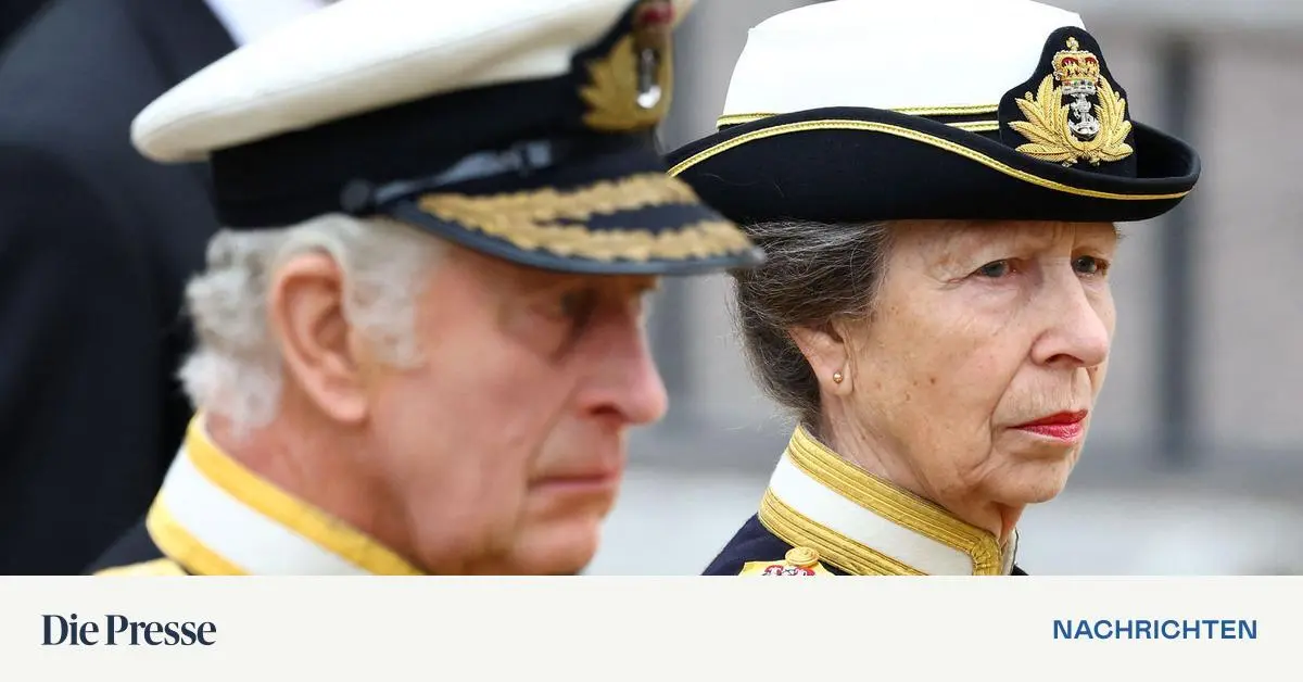 Königsschwester Anne verteidigt Monarchie – DiePresse.com