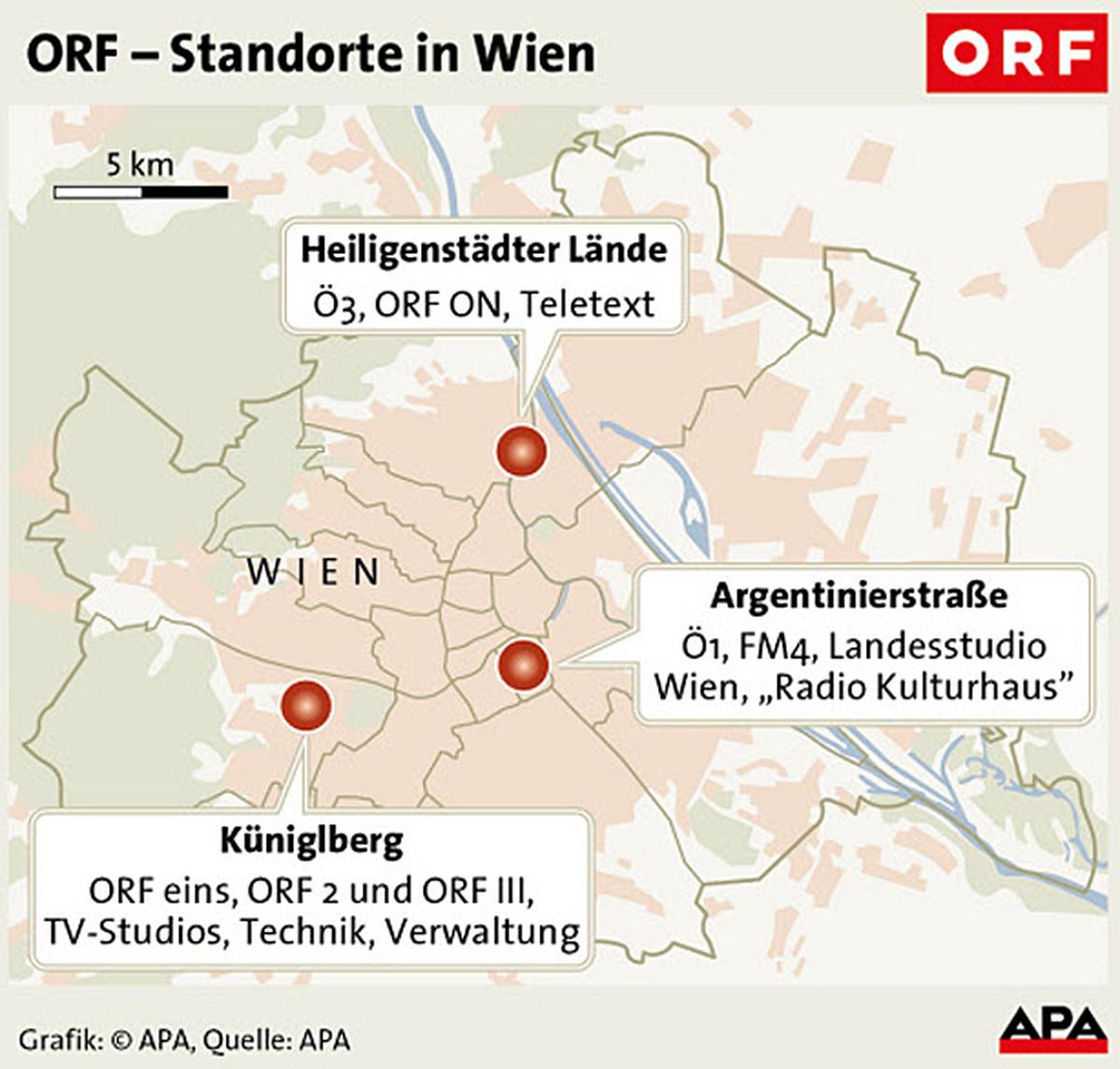 ORF in Wien nur mehr am Küniglberg: Aus für Funkhaus | DiePresse.com