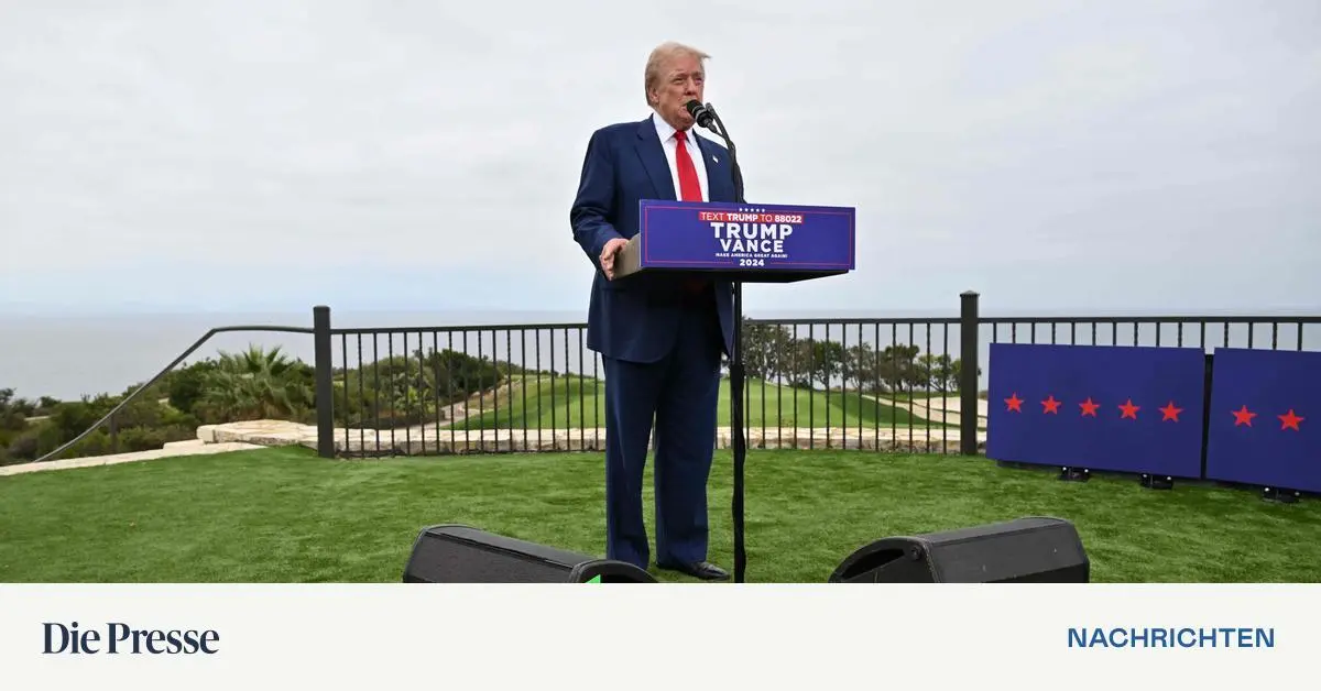 Schüsse in Nähe von Donald Trump: FBI geht von Attentatsversuch aus ...