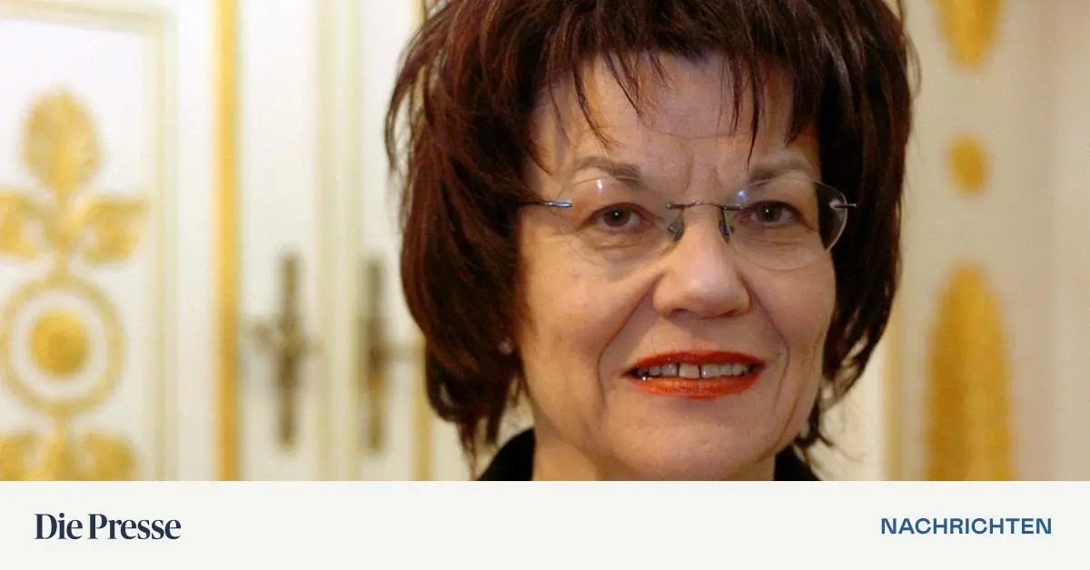 Krista Hauser, die große Porträtistin, ist tot – DiePresse.com