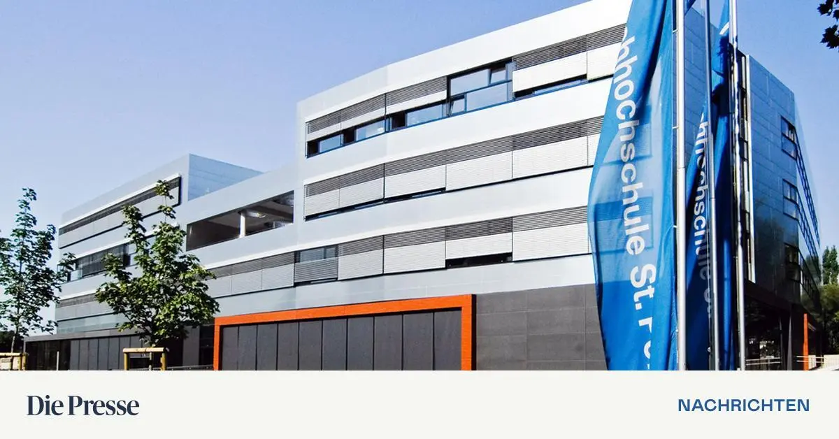 FH St. Pölten bekommt einen neuen Rektor – DiePresse.com