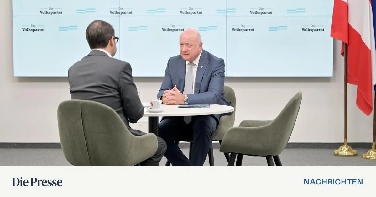 Christian Stocker: „Ob es der richtige Schritt ist, wird sich zeigen ...