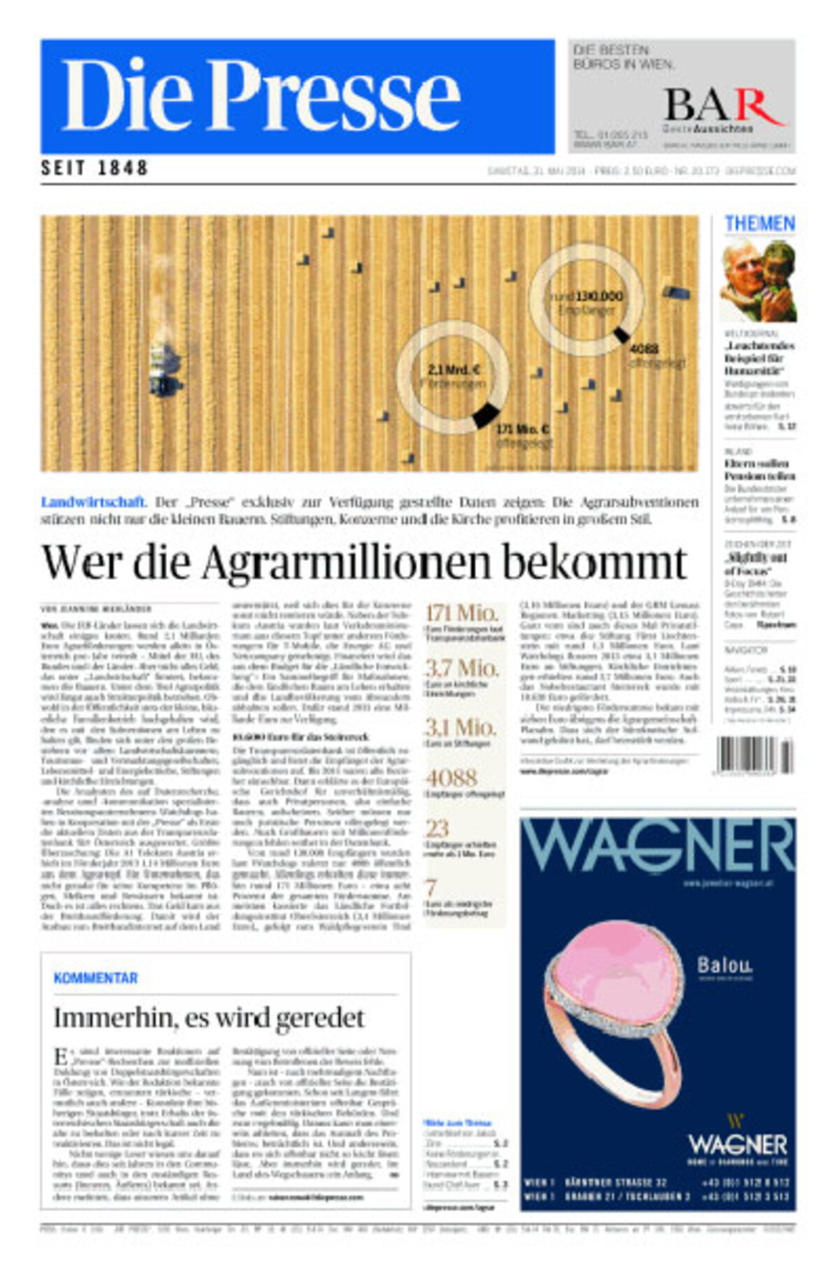 European Newspaper Awards: Erfolg für "Die Presse" | DiePresse.com