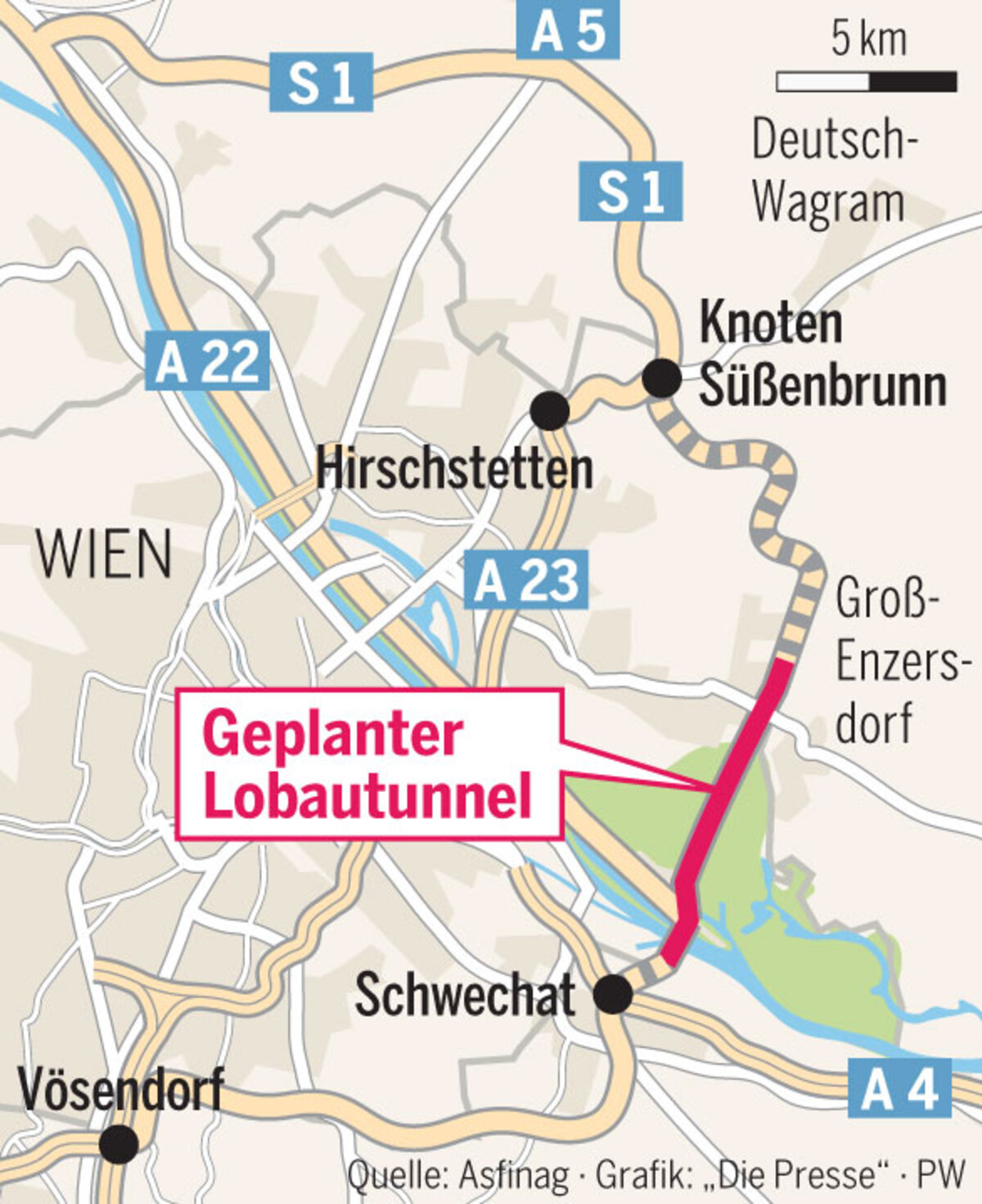 Lobautunnel: Asfinag will fix bauen | DiePresse.com