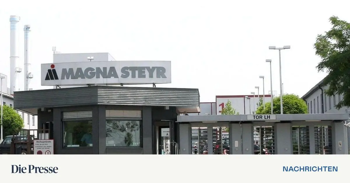 Magna Steyr soll Fabrik in Slowenien planen – DiePresse.com