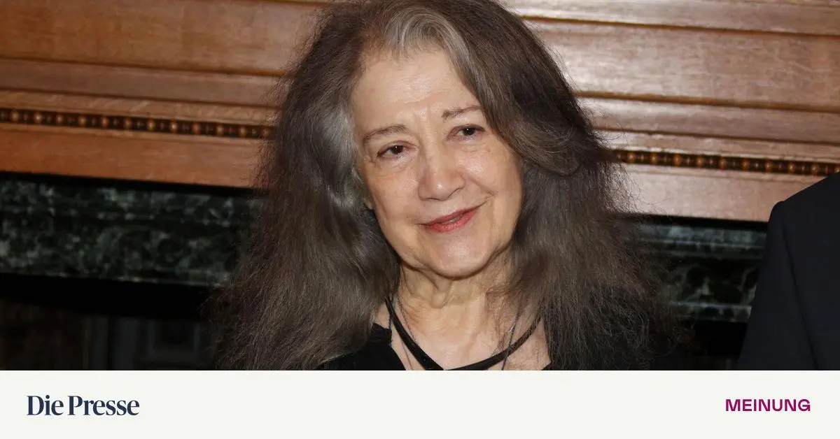 Martha Argerich: Über diese starke Frau staunte einst schon Vladimir ...