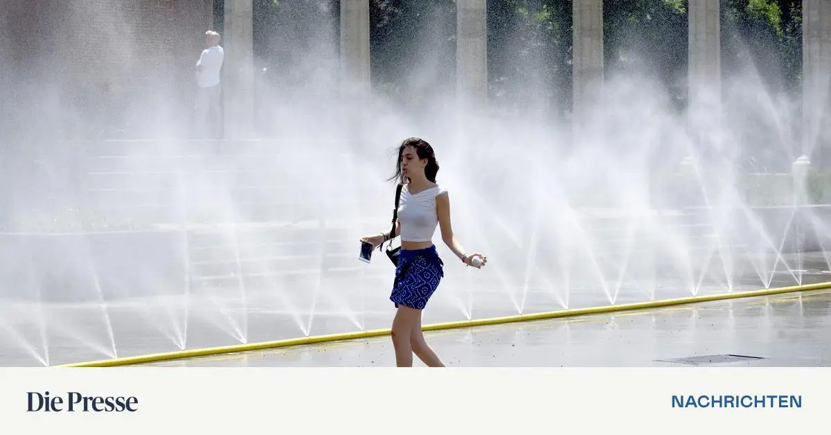 Es bleibt heiß: Temperaturen über 30 Grad erwartet – DiePresse.com