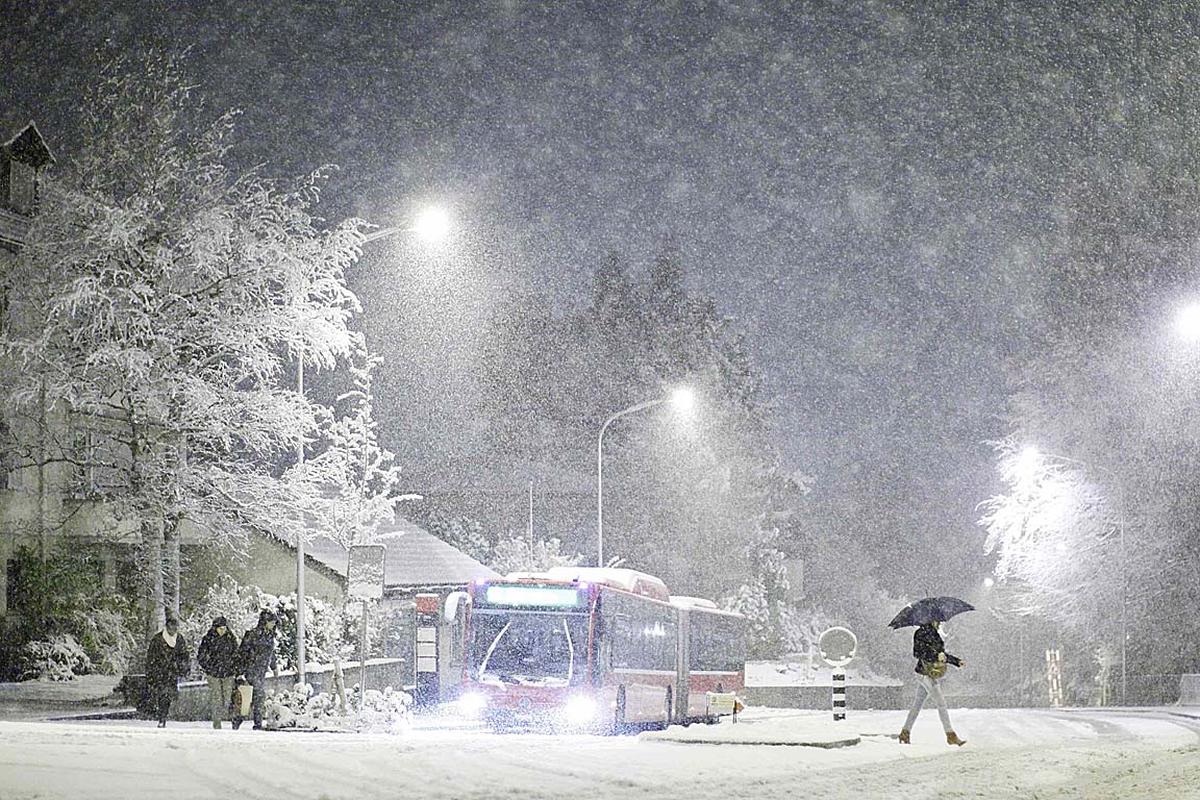 Halb Europa unter einer ersten Schneedecke | DiePresse.com
