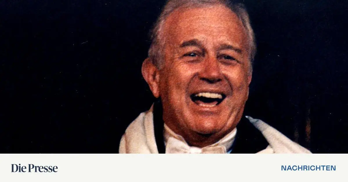 Kammersänger Peter Minich ist tot – DiePresse.com