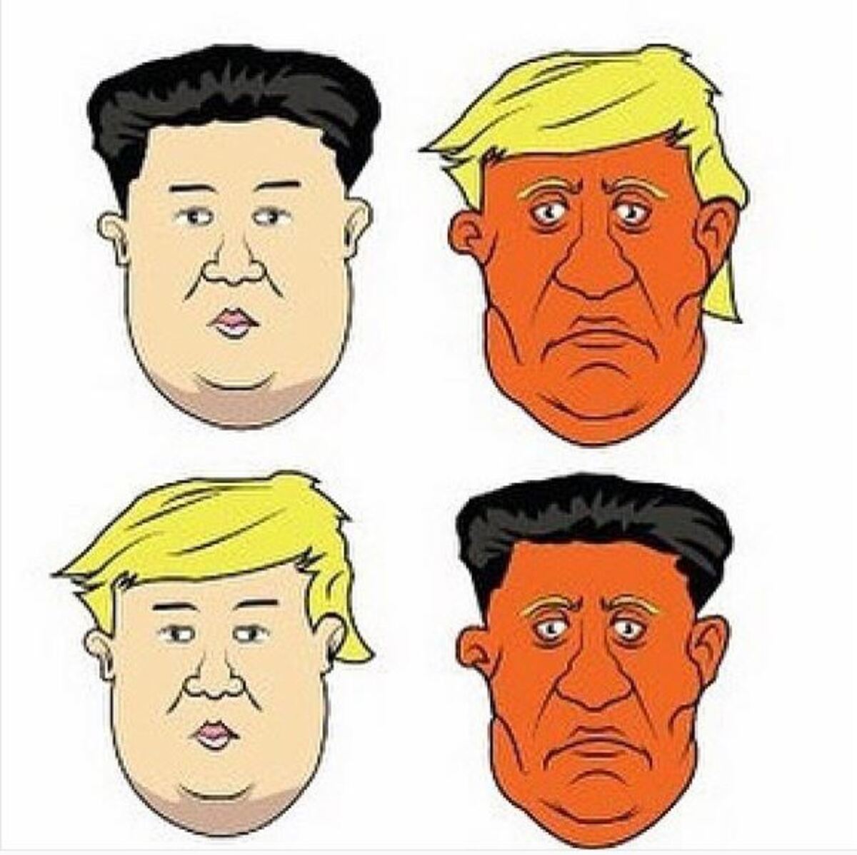 Die lustigsten Fotomontagen von Merkel, Trump und Co. – DiePresse.com