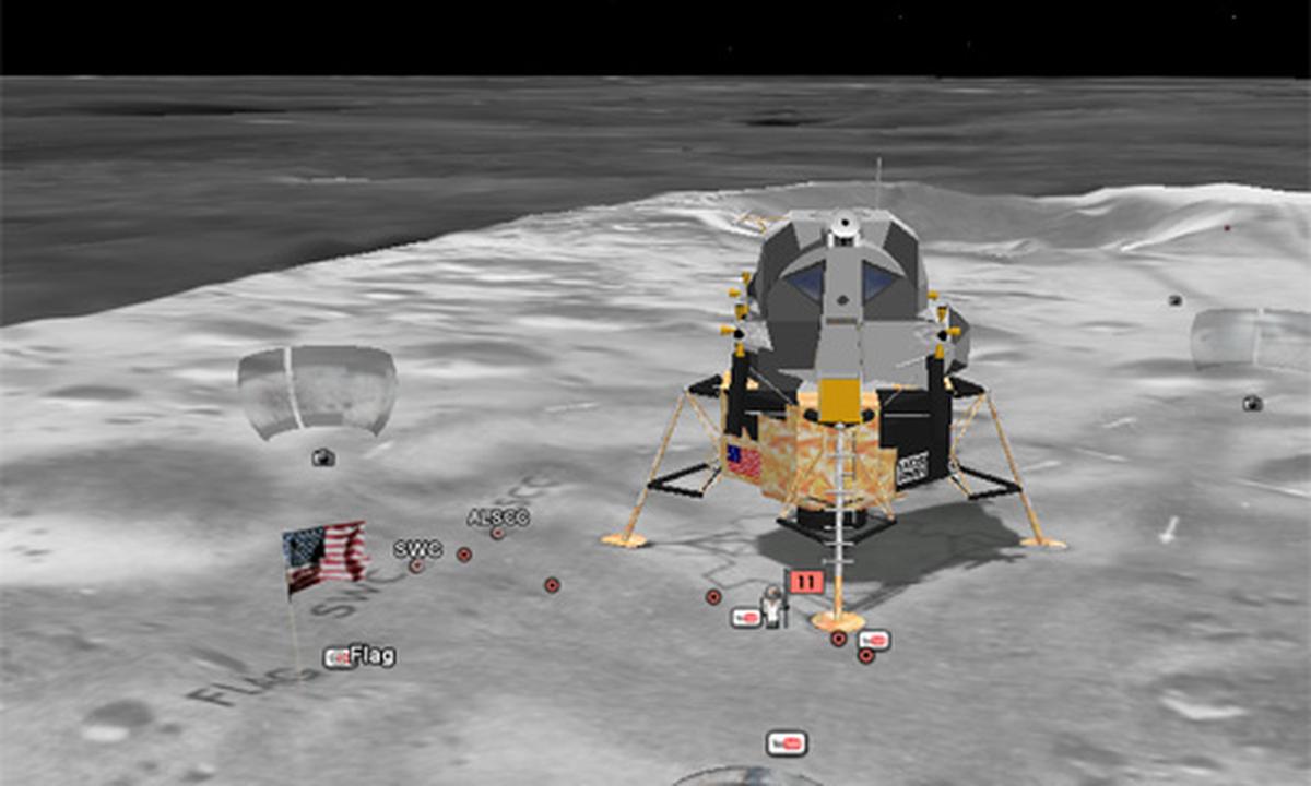 "Moon" in Google Earth: Google fliegt zum Mond | DiePresse.com