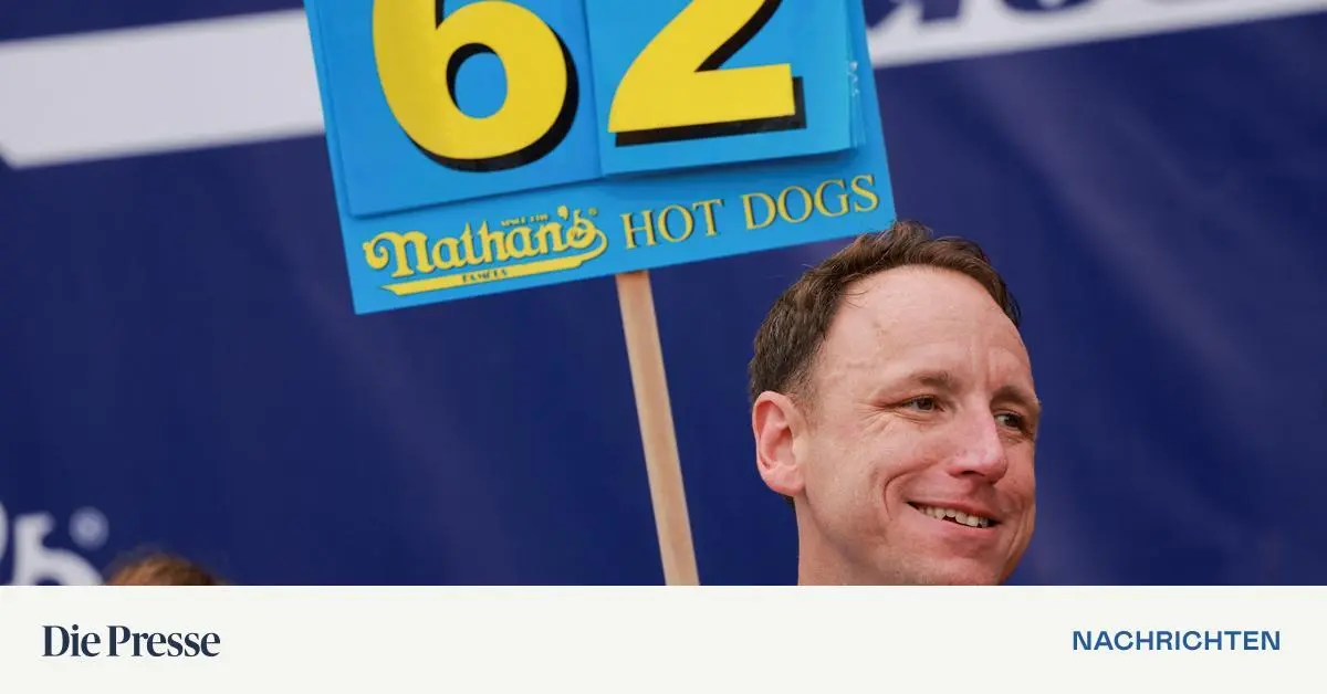Dauersieger gewinnt erneut New Yorker Hot-Dog-Wettessen – DiePresse.com