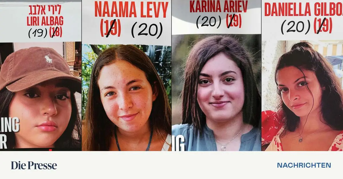 Vier weitere israelische Geiseln der Hamas sind frei – DiePresse.com